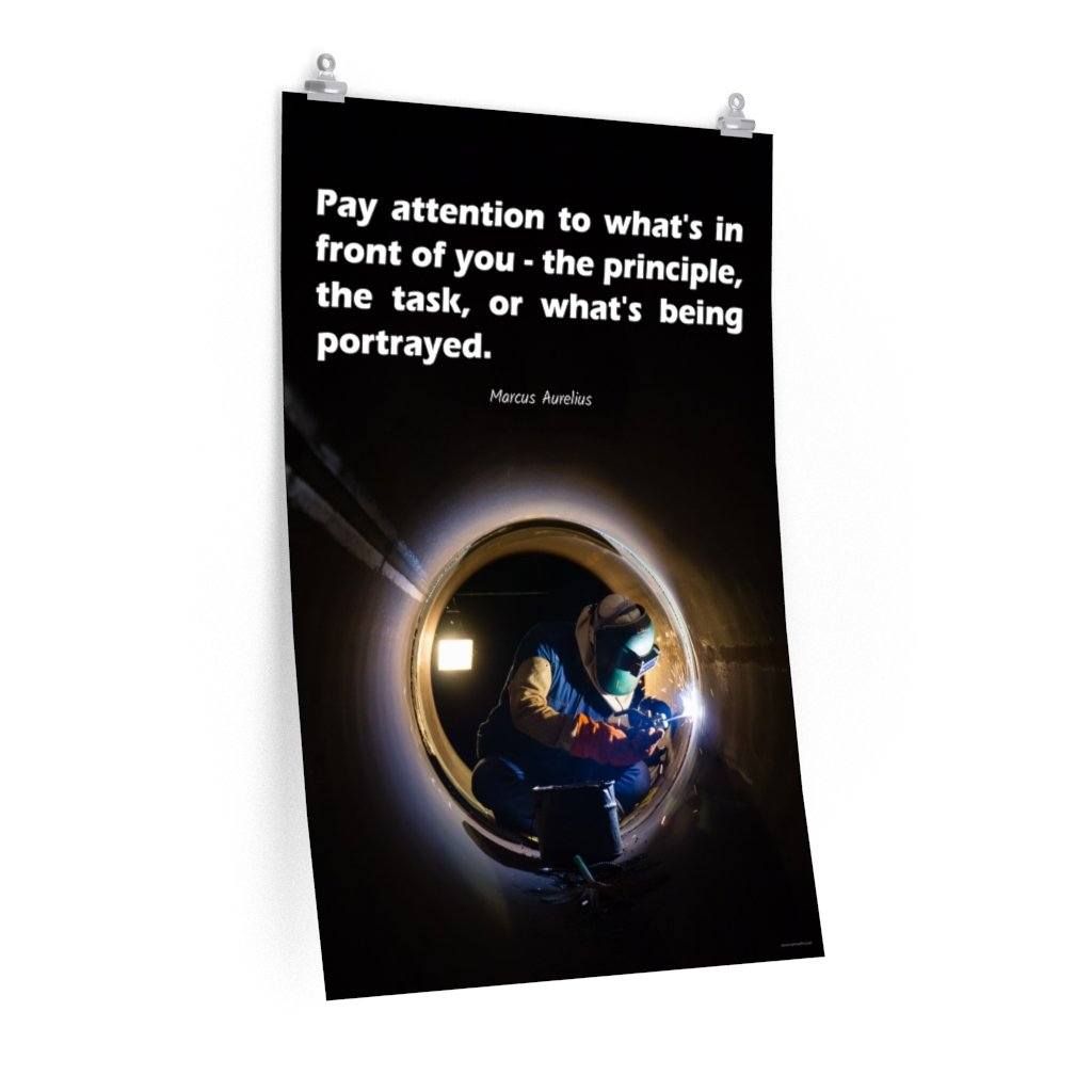 Welding Safety Poster- Inspirational Safety Poster – Inspire Safety