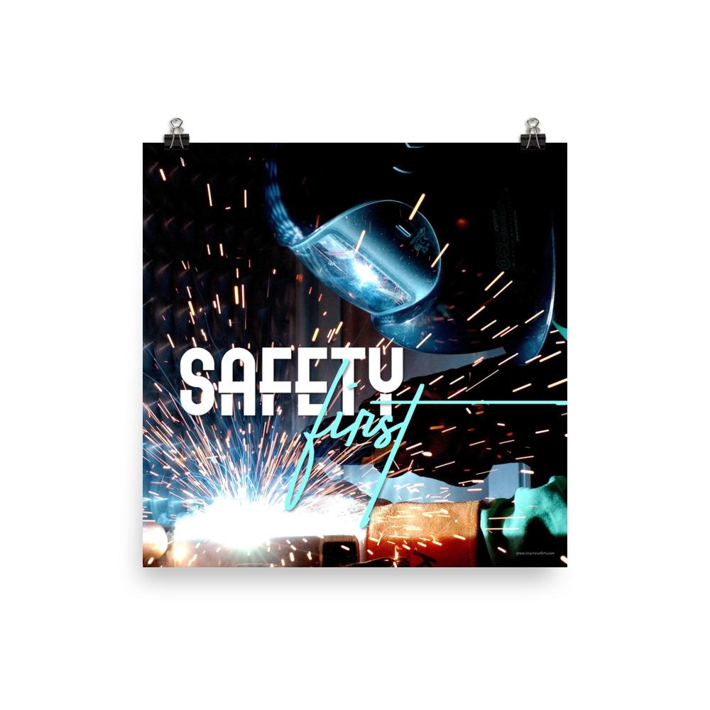 Welding Safety Poster - Bright Sparks, Brighter Safety Message ...
