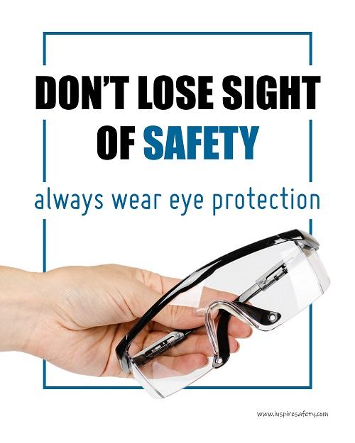 Safety Posters for Eye Protection – Inspire Safety