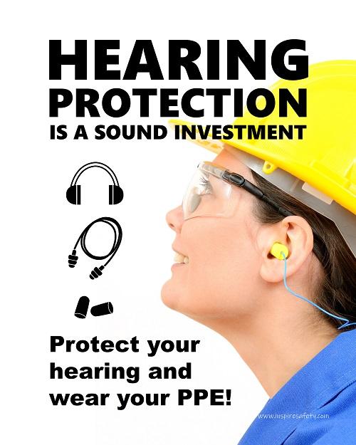 Hearing Hazards Safety Posters – Inspire Safety