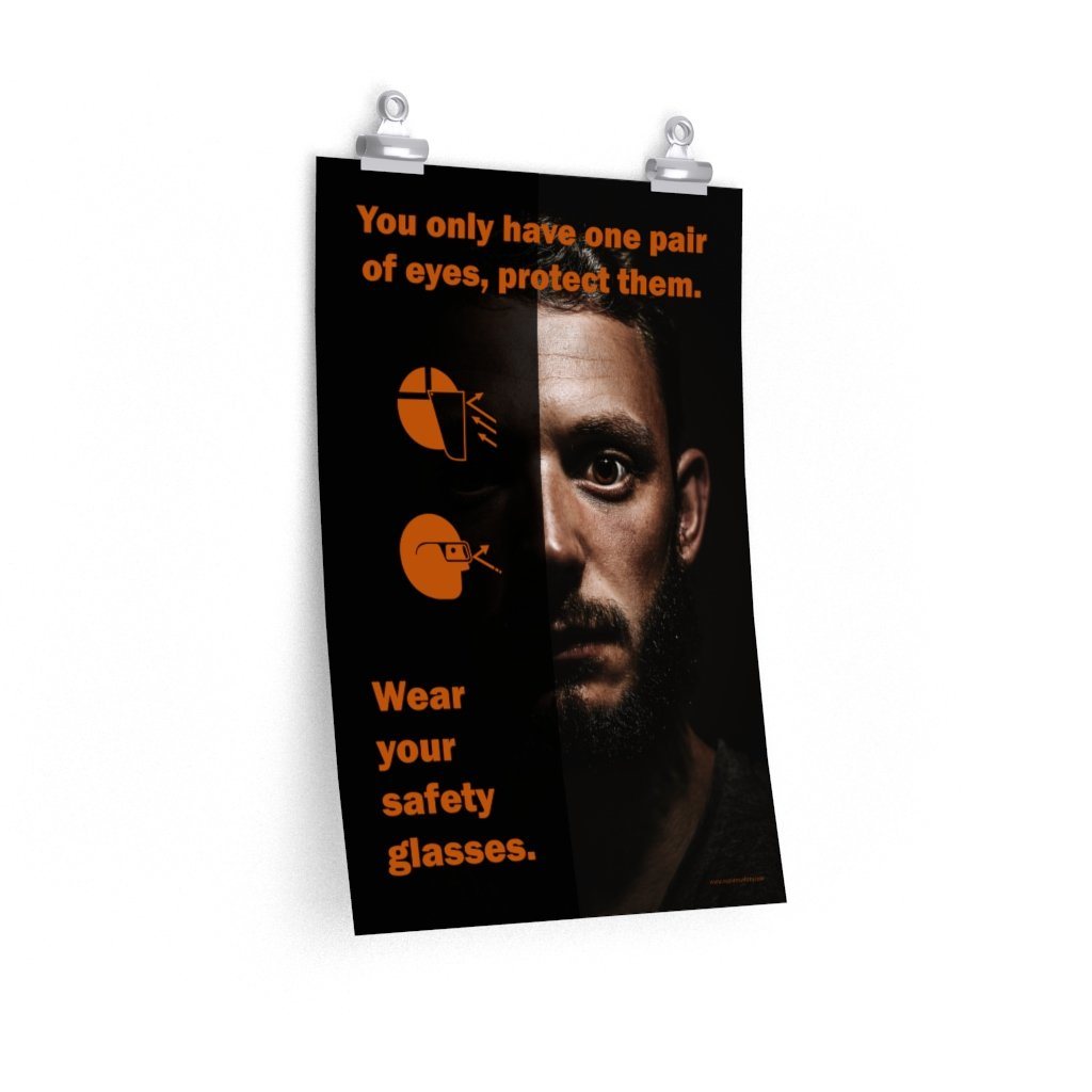 Workplace Eye Safety Poster - Reinforcing Protection and Vigilance ...