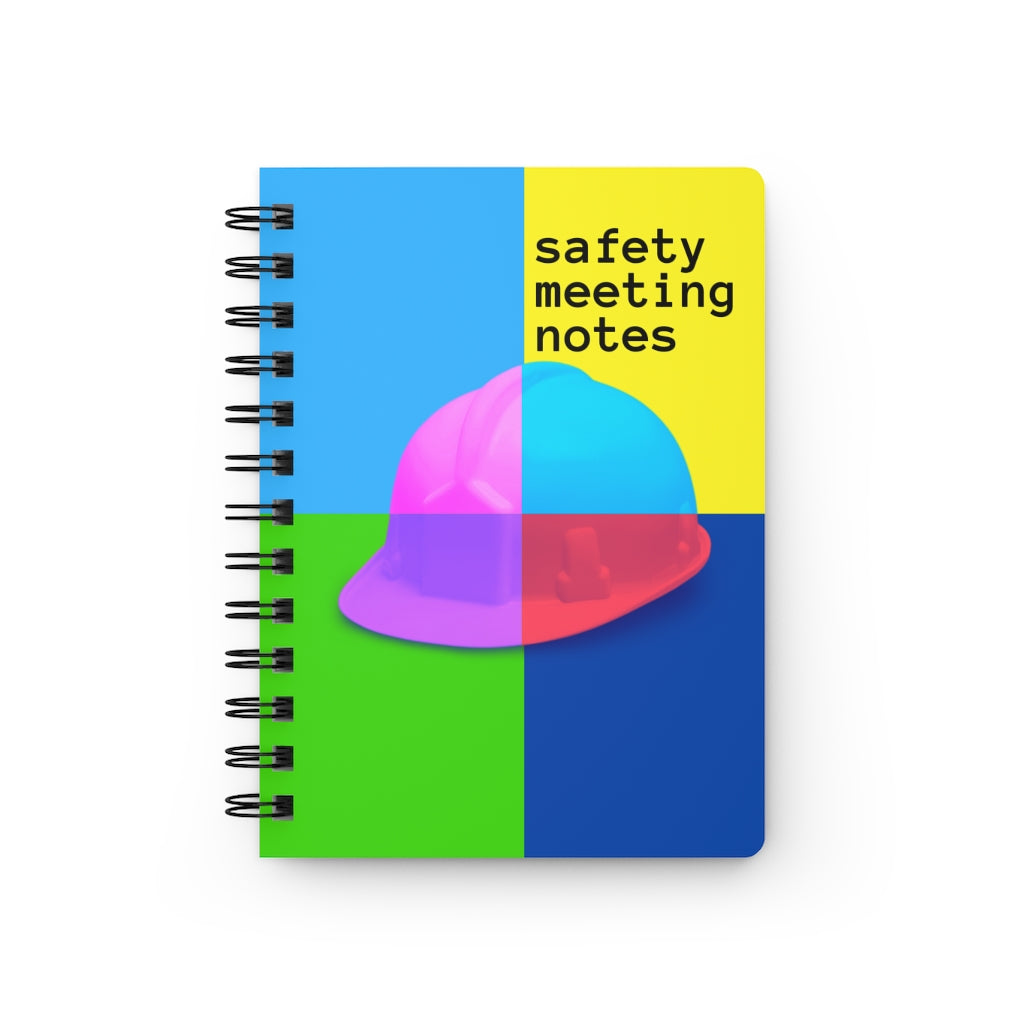 Safety Meeting Notes - Spiral Bound Journal – Inspire Safety