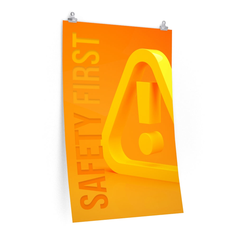 Safety First - Economy Safety Poster – Inspire Safety