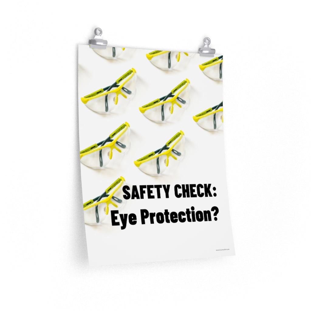 Eye Safety Poster: Promote Workplace Safety With A Powerful Visual Aid ...