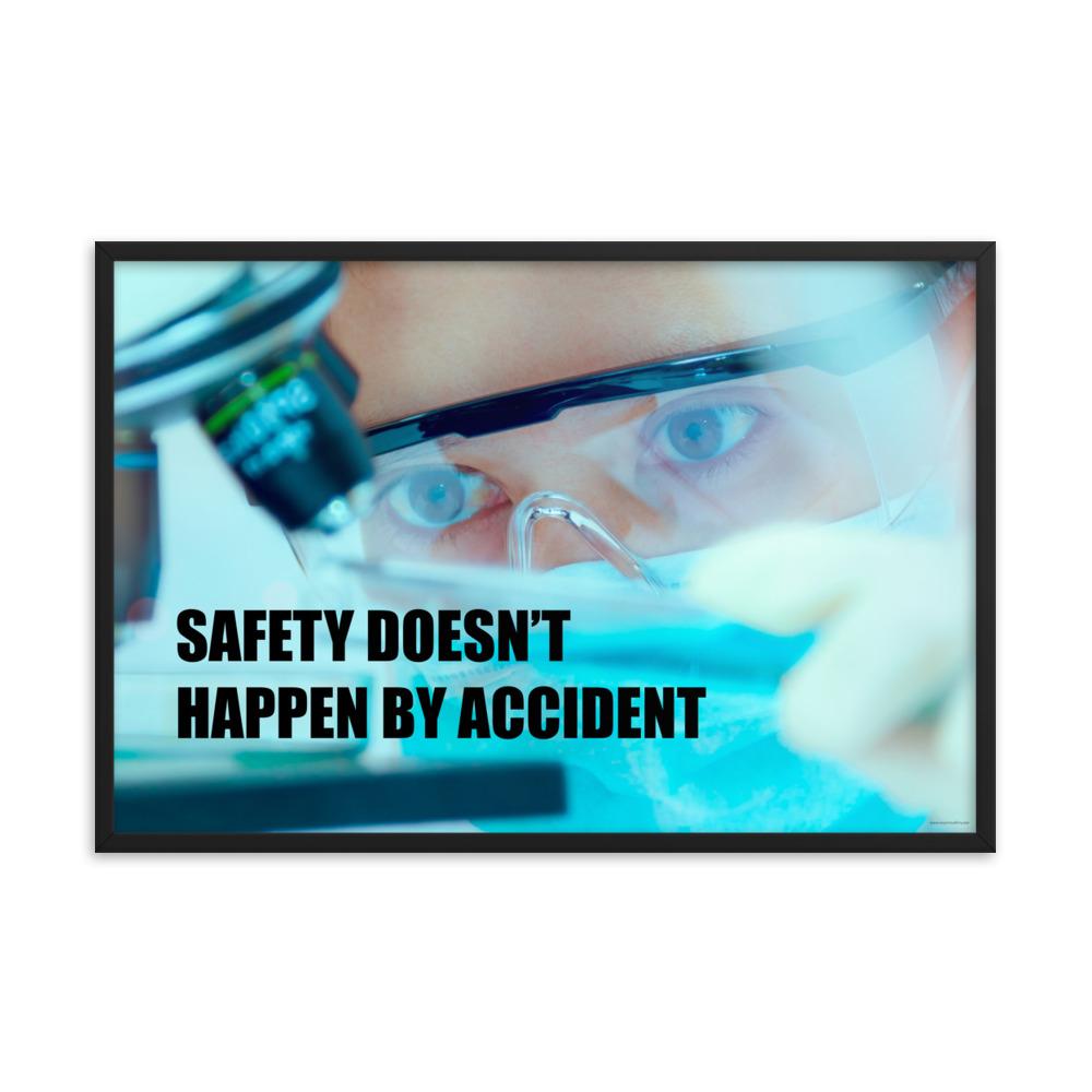 Safety by Accident - Framed Safety Posters – Inspire Safety