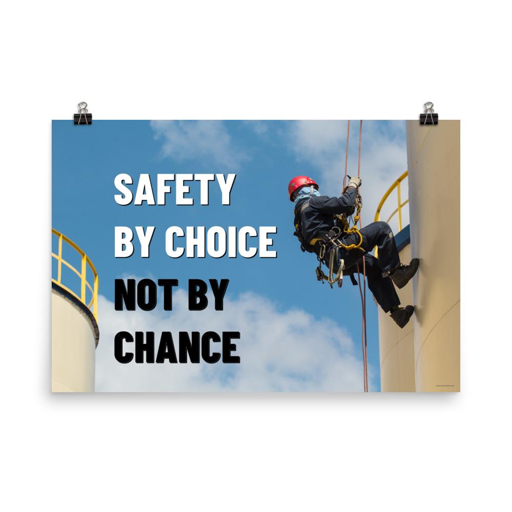 Workplace Safety Poster: Harness the Power of Conscious Choice ...