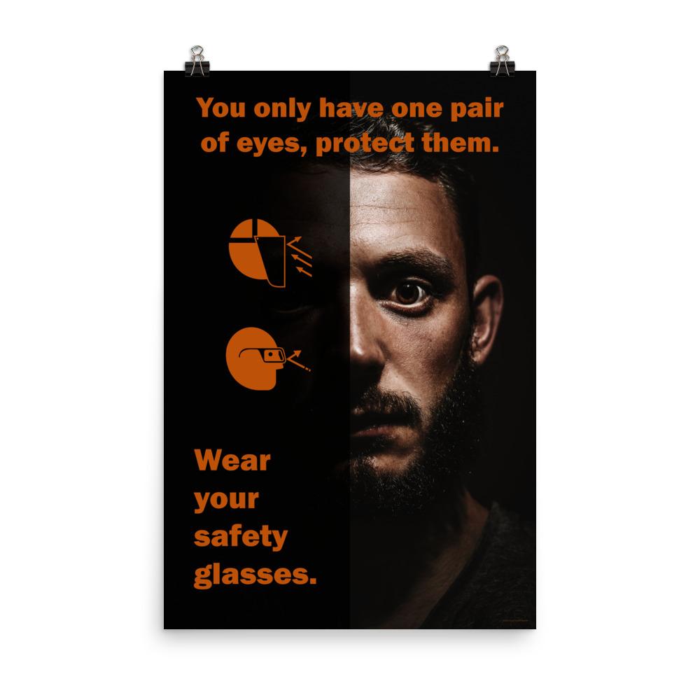 Workplace Eye Safety Poster - Reinforcing Protection and Vigilance ...
