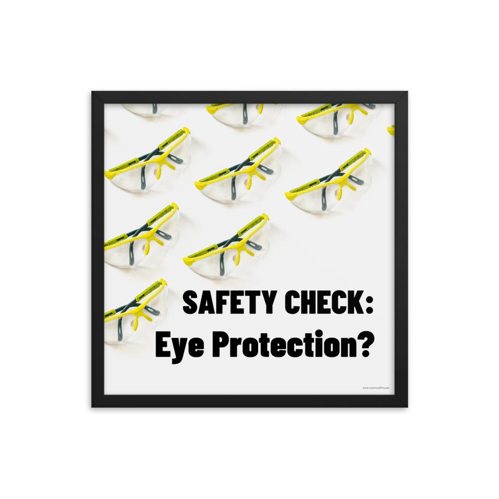 Eye Safety Poster: Promote Workplace Safety With A Powerful Visual Aid ...