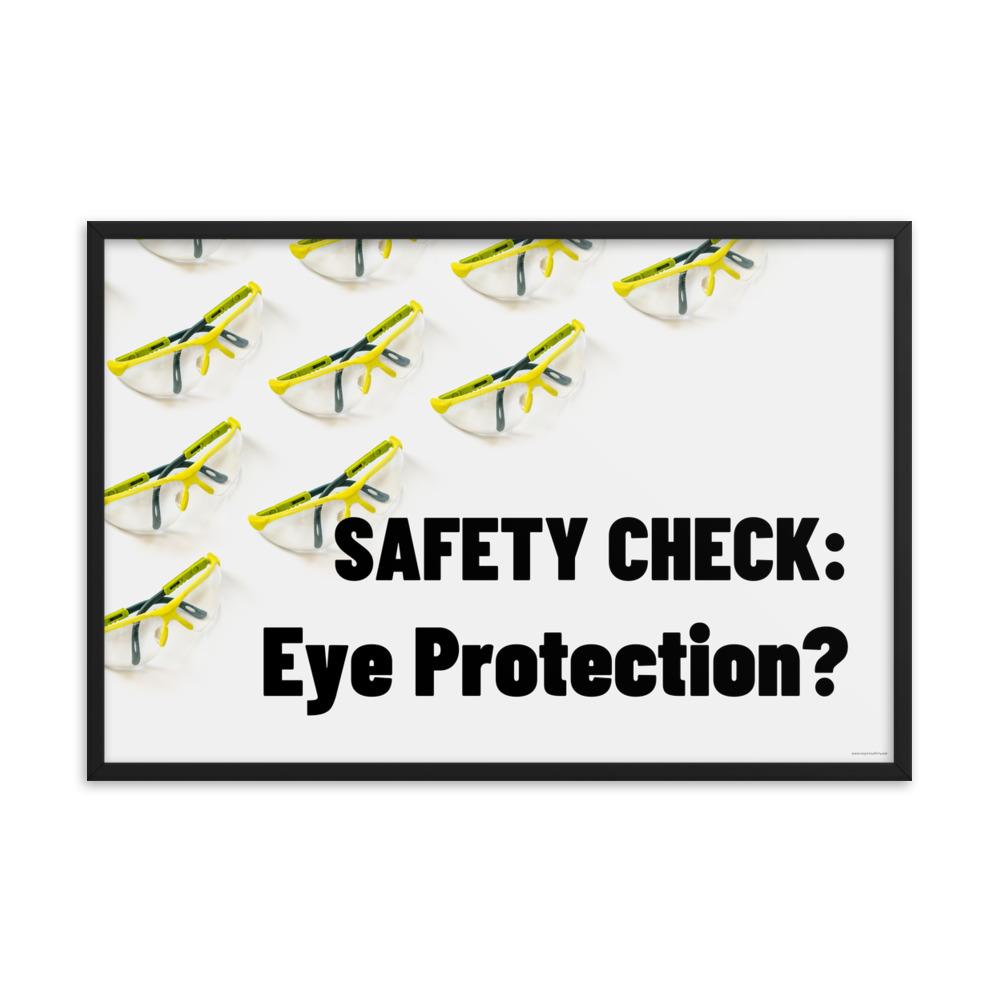 Eye Safety Poster: Promote Workplace Safety With A Powerful Visual Aid ...