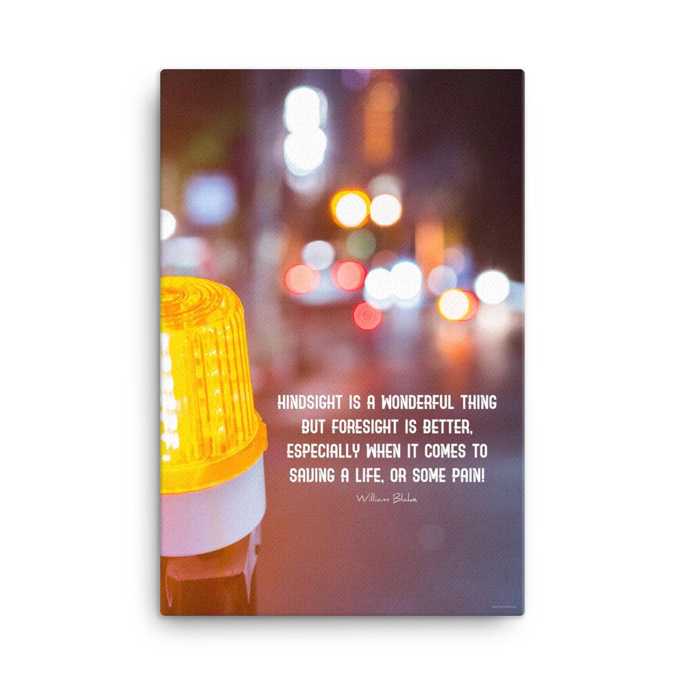 Workplace Safety Poster: Foresight Saves Lives – Inspire Safety