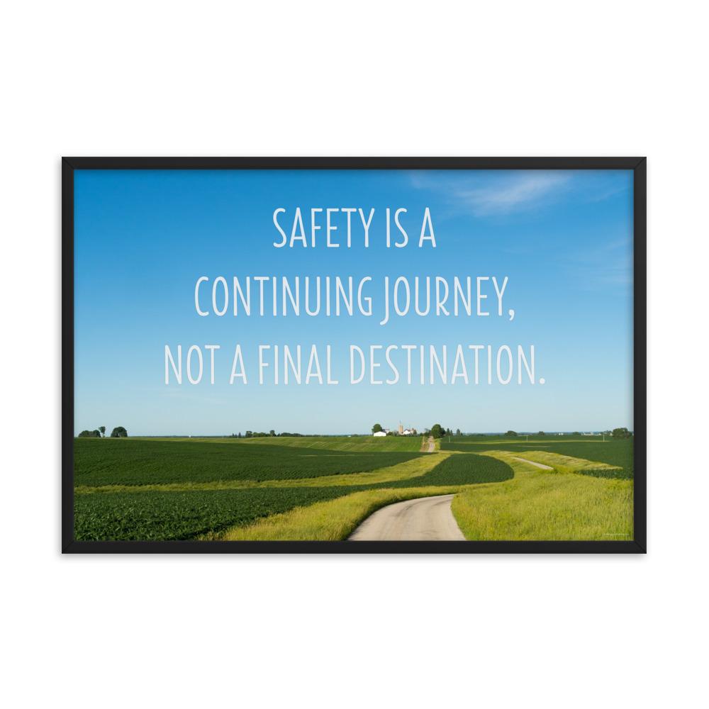 Framed Construction Safety Posters Increase Workplace Vigilance ...