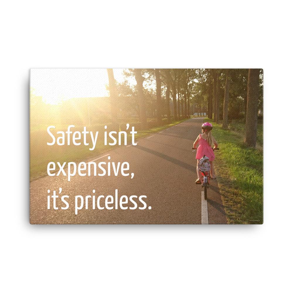 Construction Safety Poster: Safety Isn't Expensive, It's Priceless ...