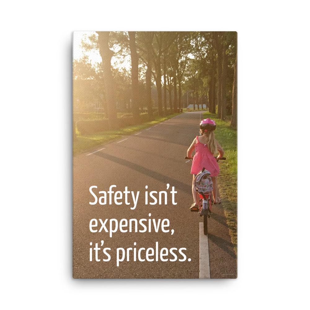 Construction Safety Poster: Safety Isn't Expensive, It's Priceless ...