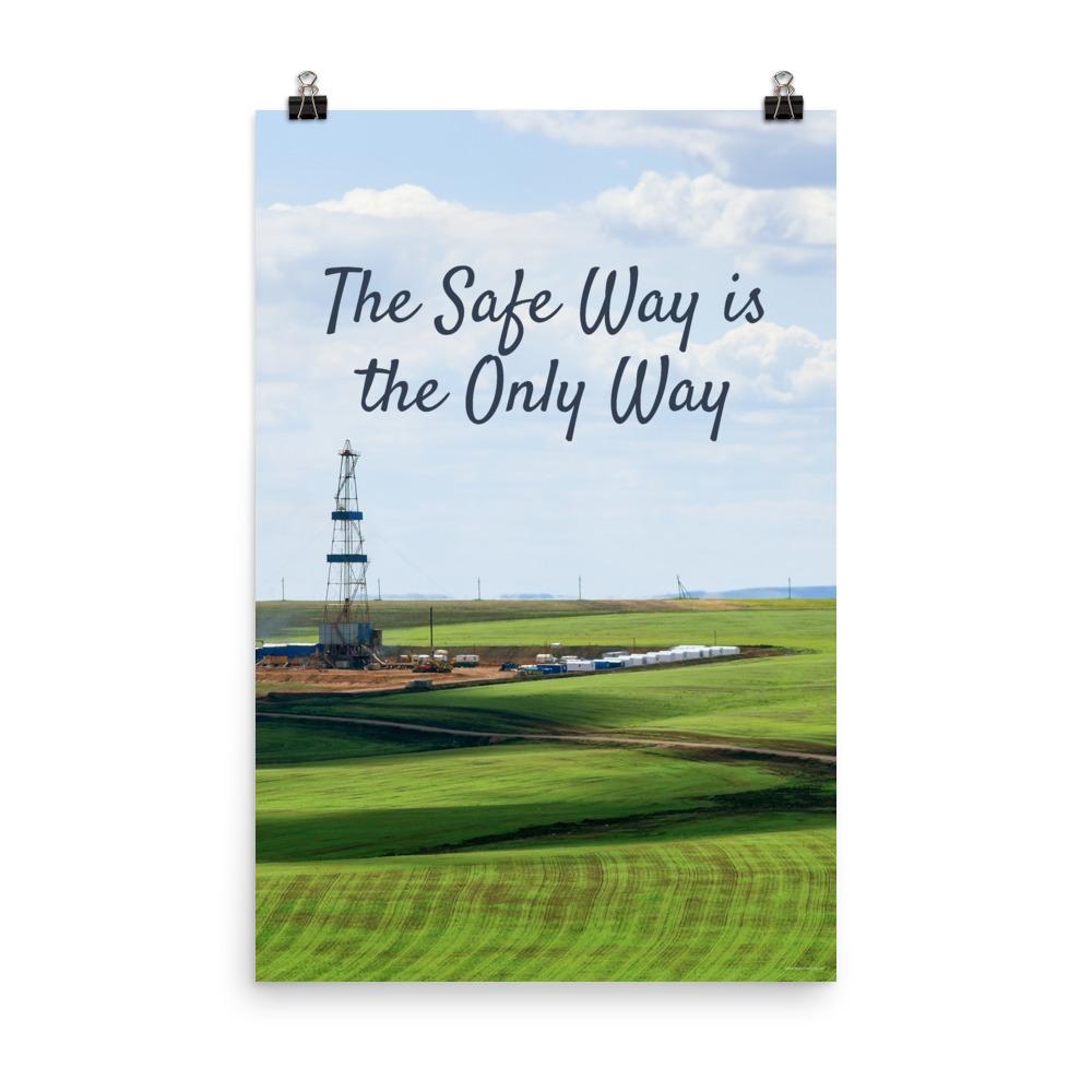 Embrace Safety with Our Striking Construction Safety Poster – Inspire ...