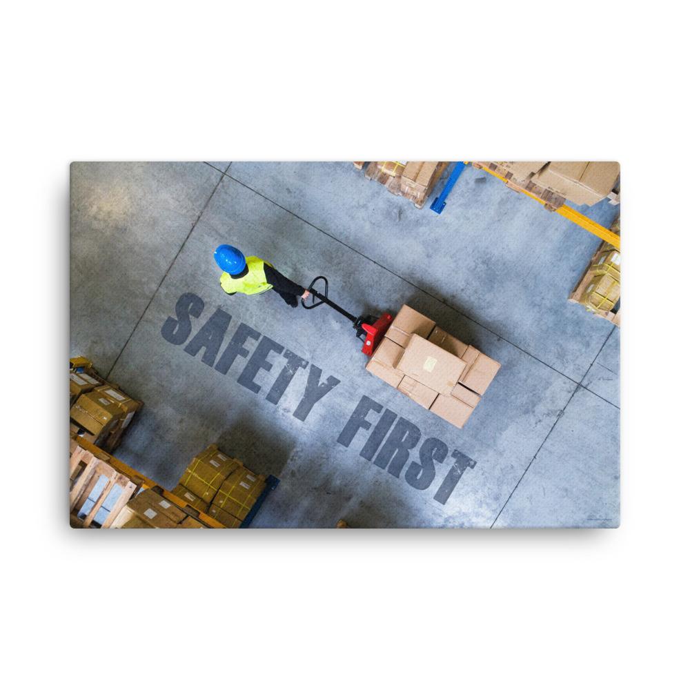 Warehouse Safety Poster: Put Safety First – Inspire Safety