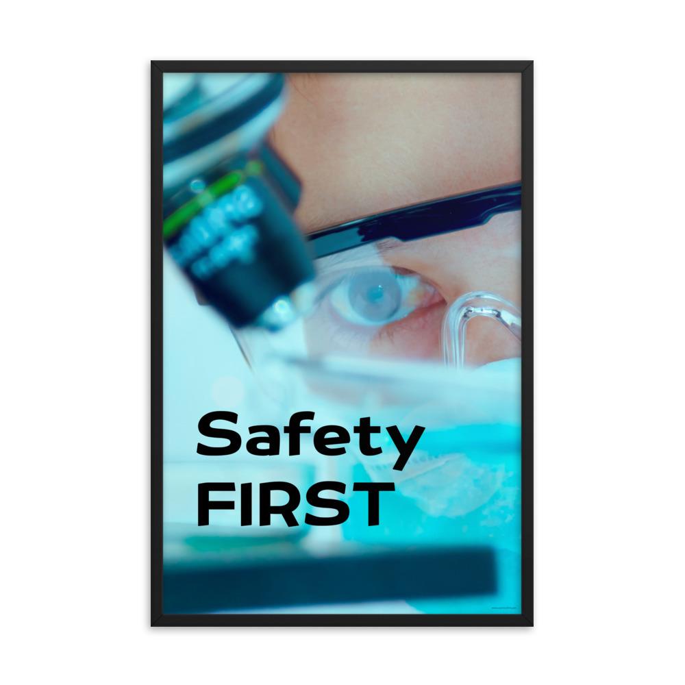 Lab Safety Poster: Emphasizing "Safety First" in Every Detail – Inspire ...