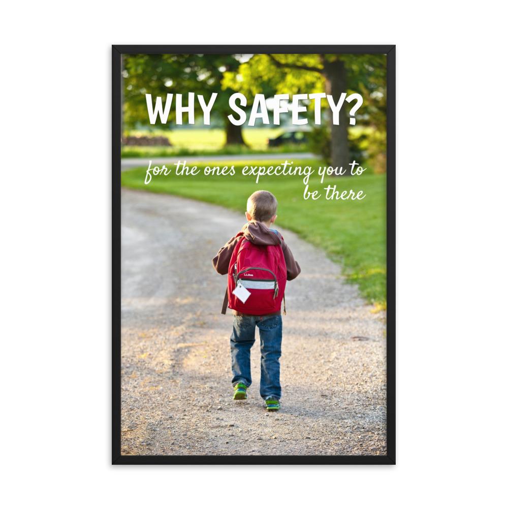 Framed Construction Safety Poster: Consider Your Loved Ones – Inspire ...