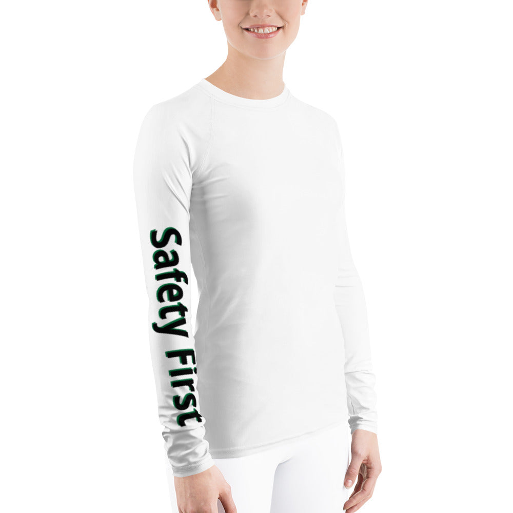 Safety First - Women's Rashguard Longsleeve Shirt – Inspire Safety