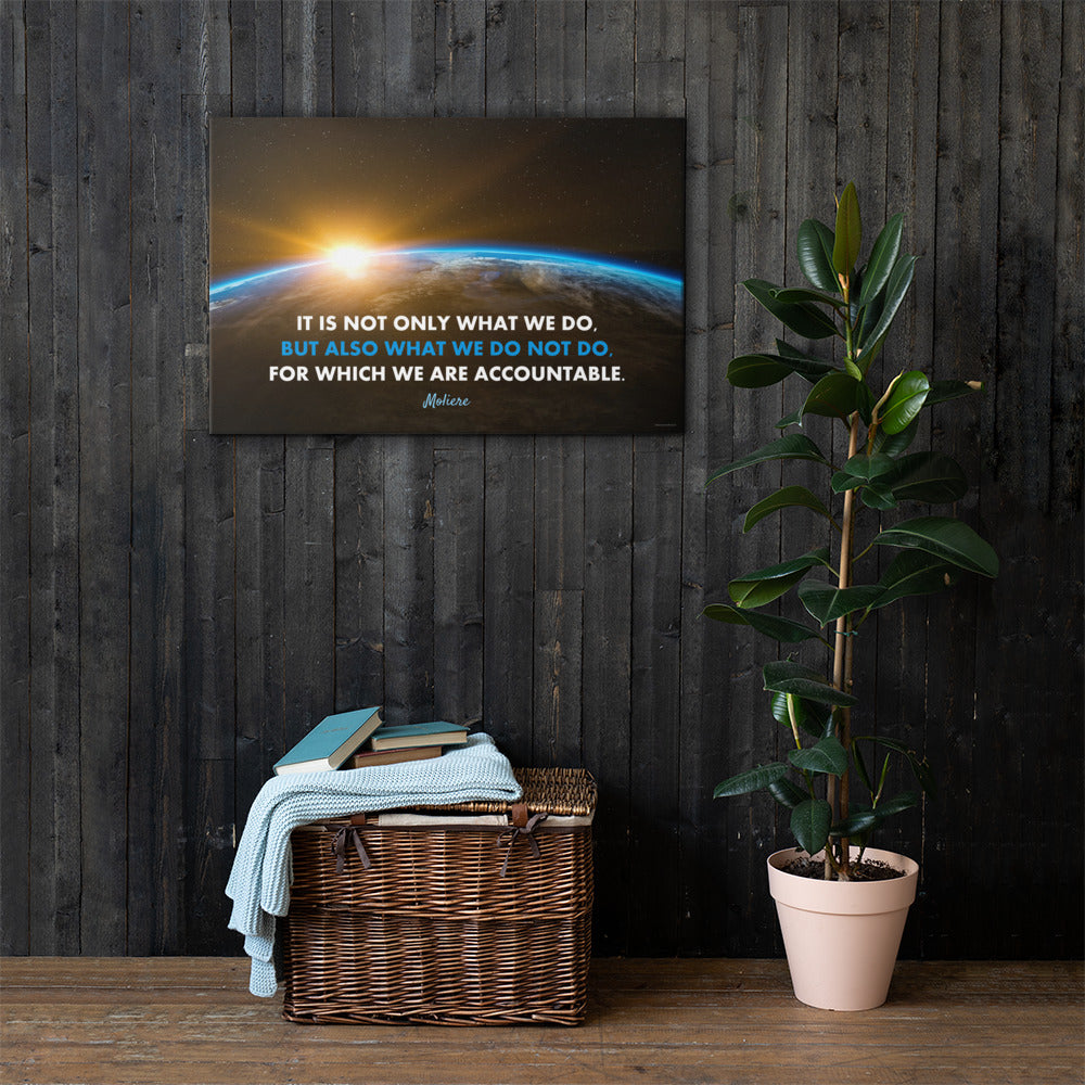 We Are Accountable - Safety Posters on Canvas – Inspire Safety