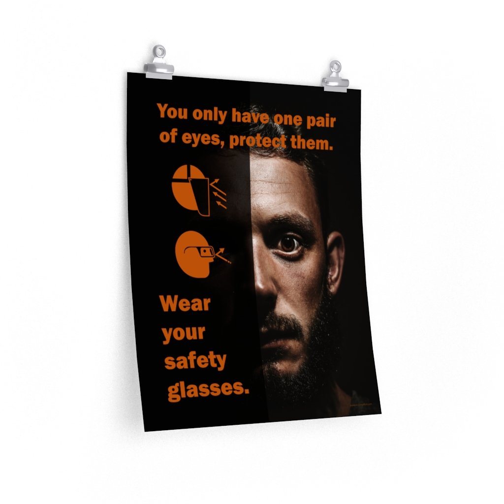 Workplace Eye Safety Poster - Reinforcing Protection and Vigilance ...