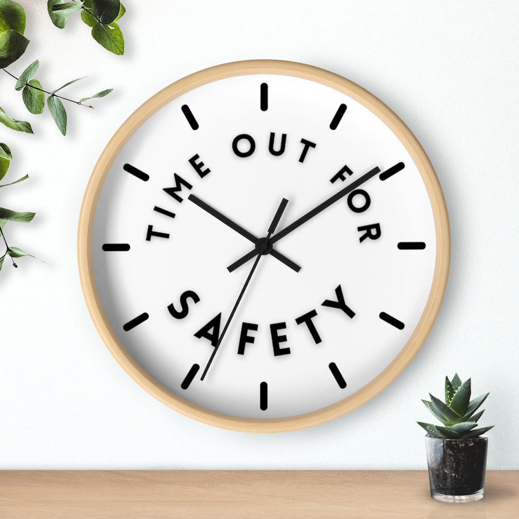Time Out for Safety - Wall Clock – Inspire Safety