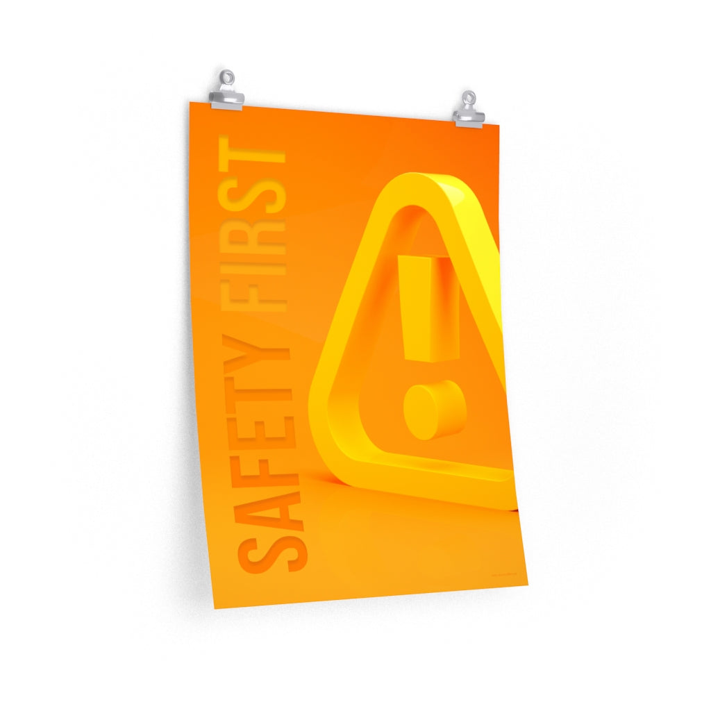 Safety First - Economy Safety Poster – Inspire Safety