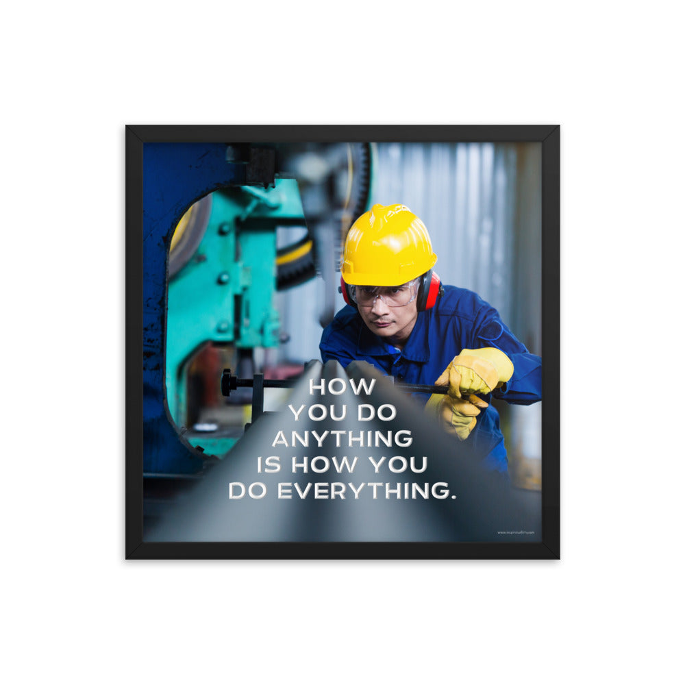 Enhance Workplace Vigilance with Our Factory Safety Poster – Inspire Safety