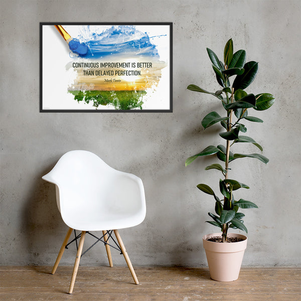 Continuous Improvement - Framed Safety Posters – Inspire Safety