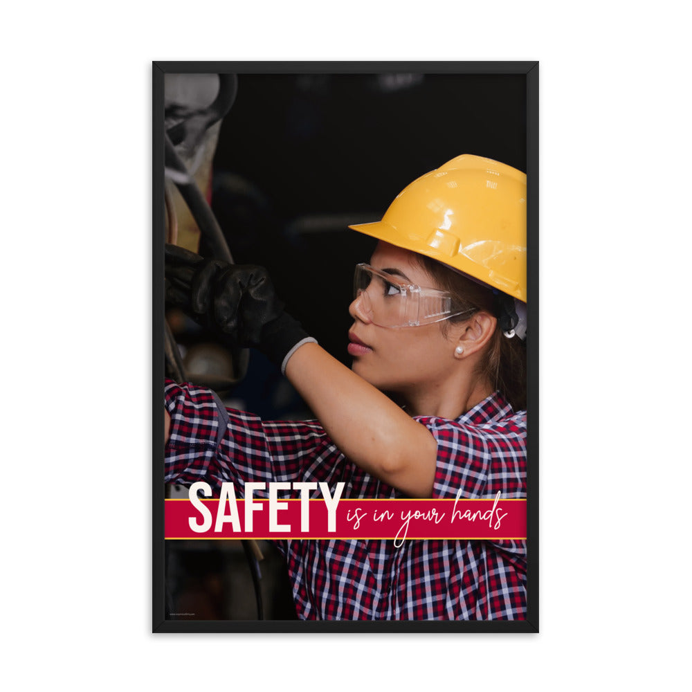 Enforce Hand Safety with Our Construction Safety Poster – Inspire Safety