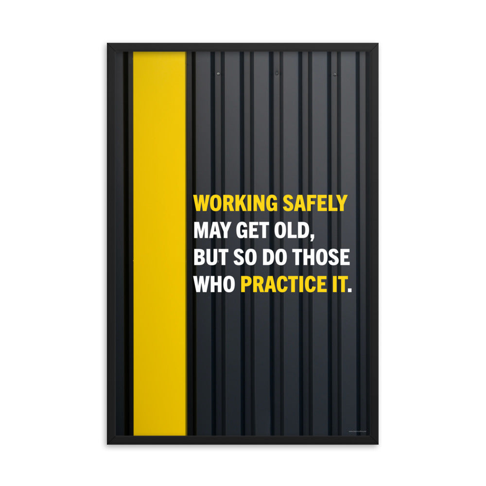 Ensure Longevity with Our Construction Safety Poster – Inspire Safety