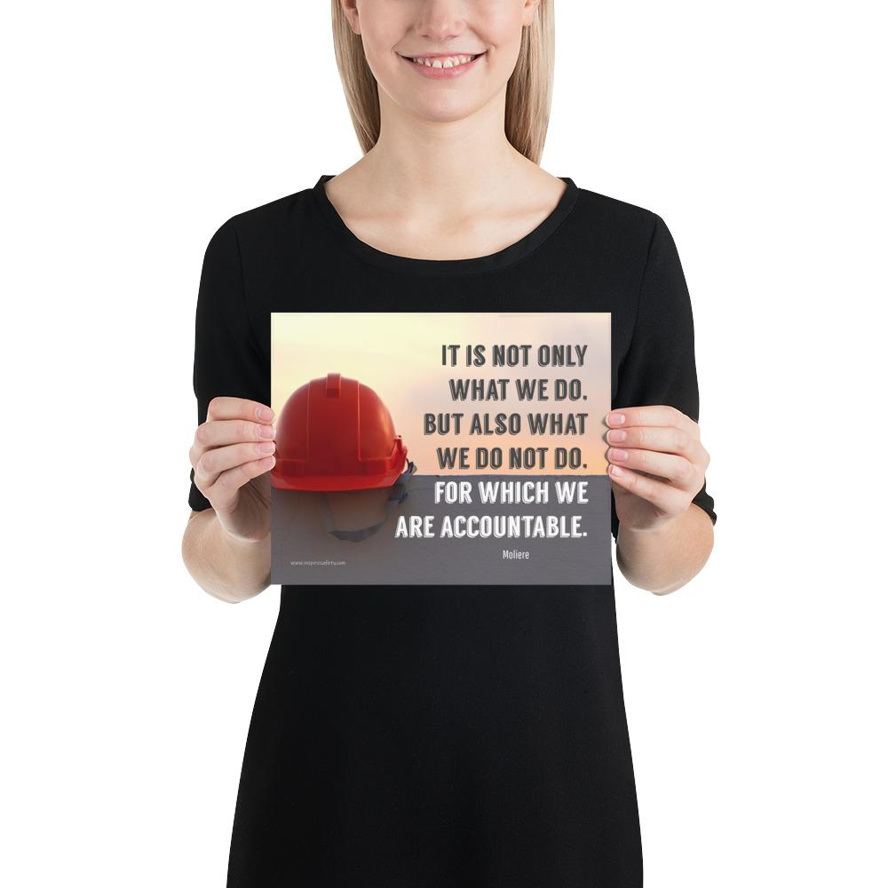 Inspire Accountability With This Workplace Safety Poster – Inspire Safety