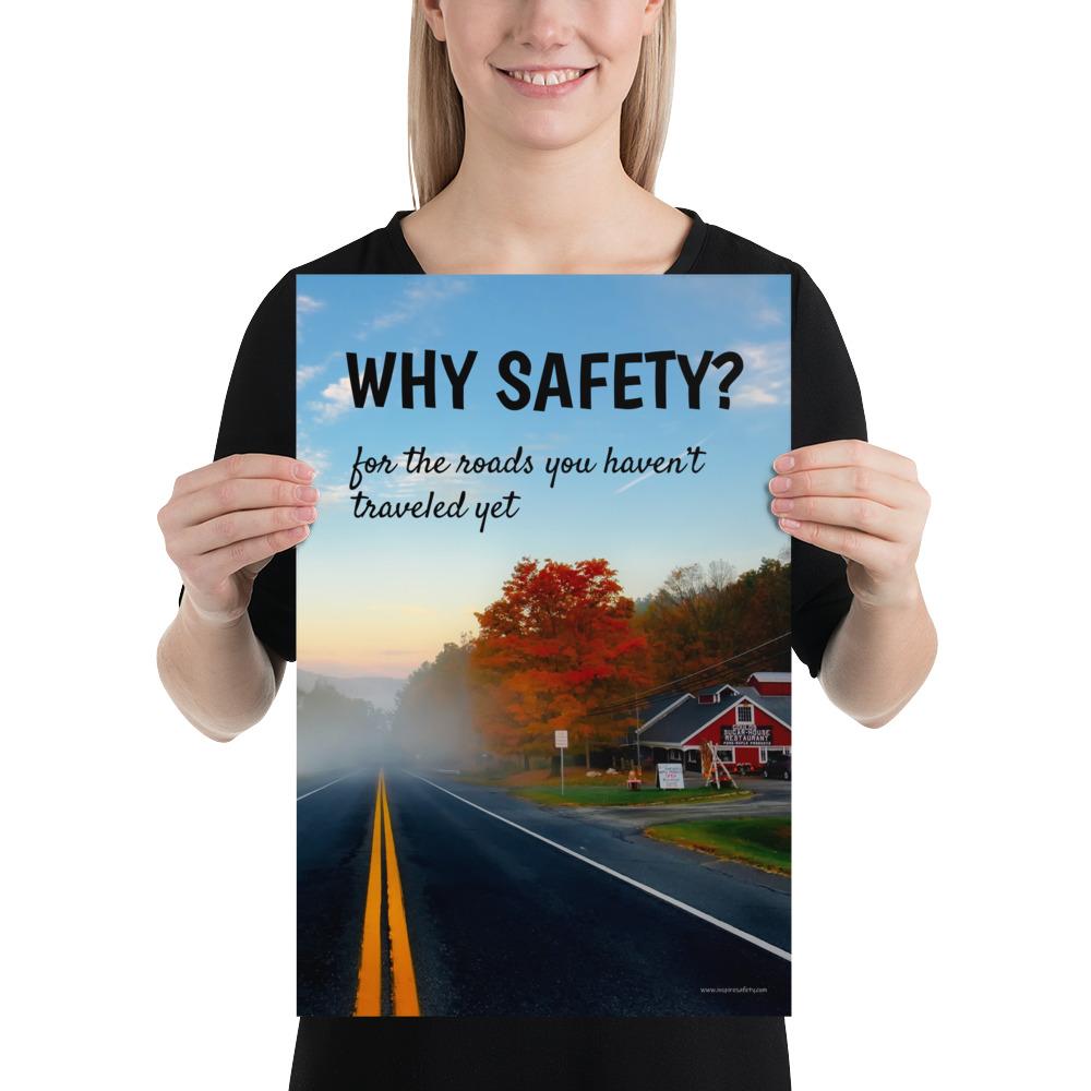 Workplace Safety Poster: Autumn Roads & Future Journeys – Inspire Safety