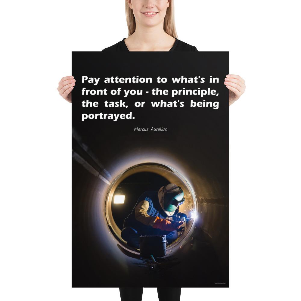 Welding Safety Poster- Inspirational Safety Poster – Inspire Safety