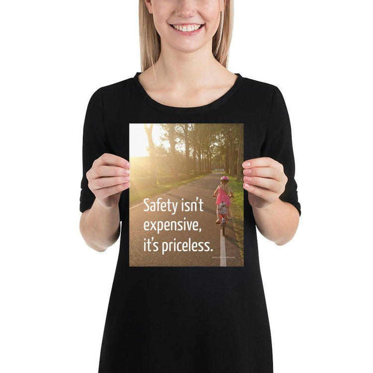 Workplace Safety Poster: Safety Isn't Expensive, It's Priceless ...