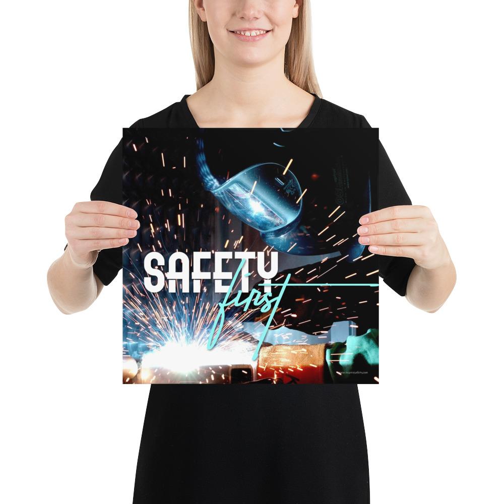 Welding Safety Poster - Bright Sparks, Brighter Safety Message ...