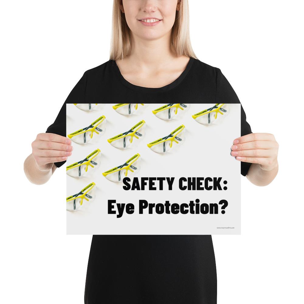 Eye Safety Poster: Promote Workplace Safety With A Powerful Visual Aid ...