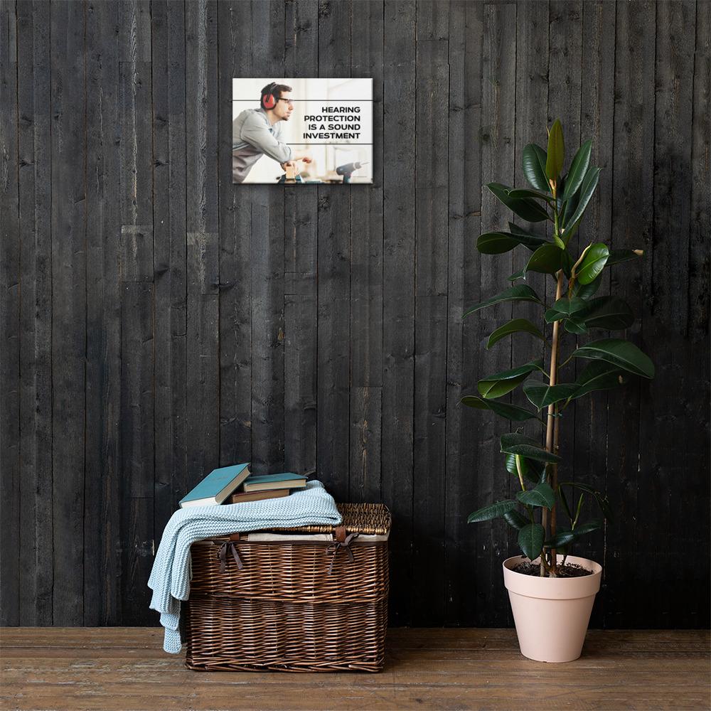 Workplace Safety Poster: Hearing Protection is a Sound Investment ...