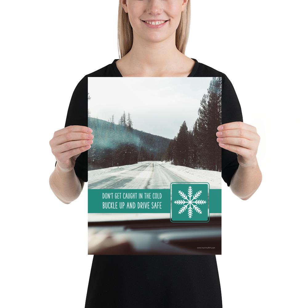 Stay Secure on Icy Drives with Our Cold Stress Safety Poster – Inspire ...