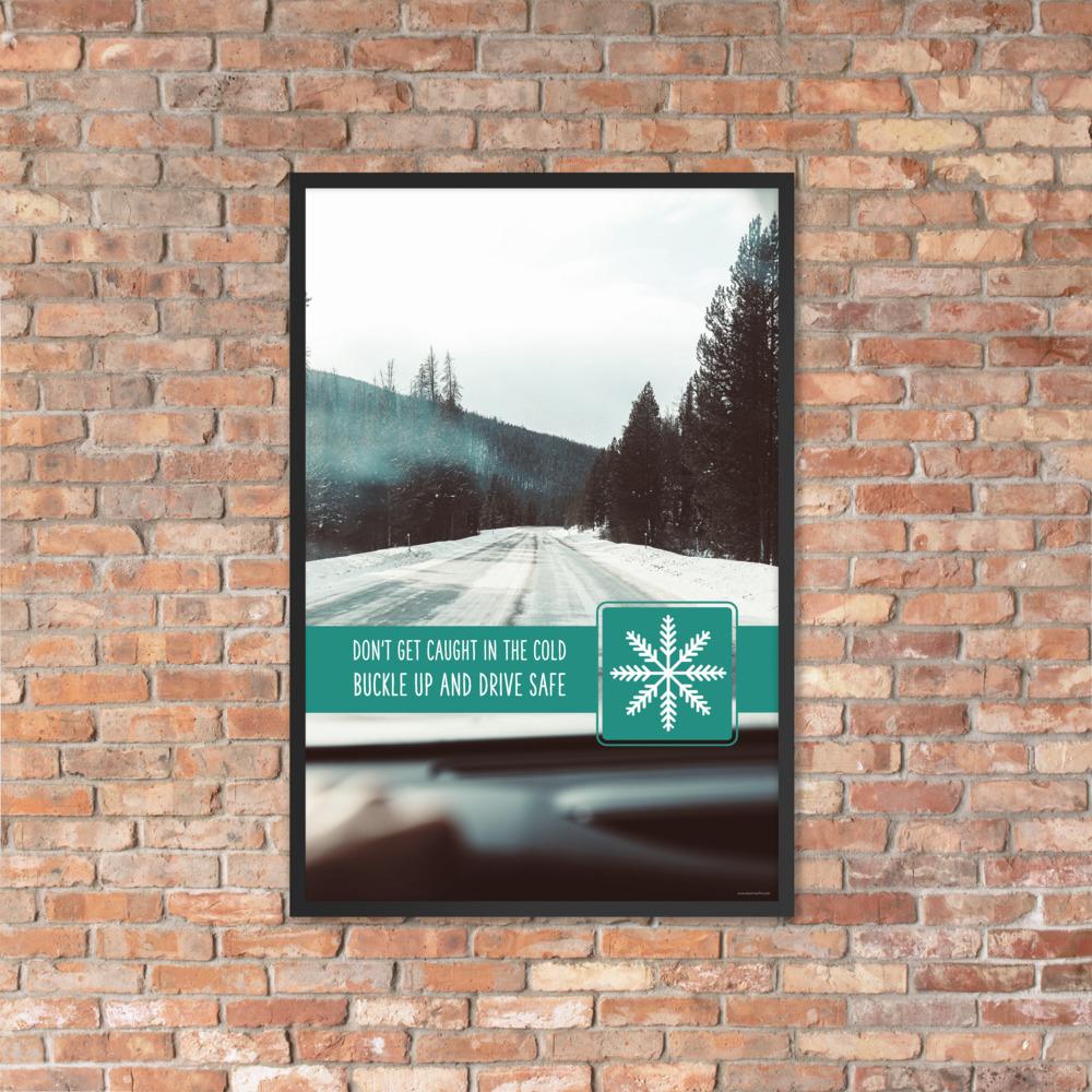 Stay Secure on Icy Drives with Our Cold Stress Safety Poster – Inspire ...