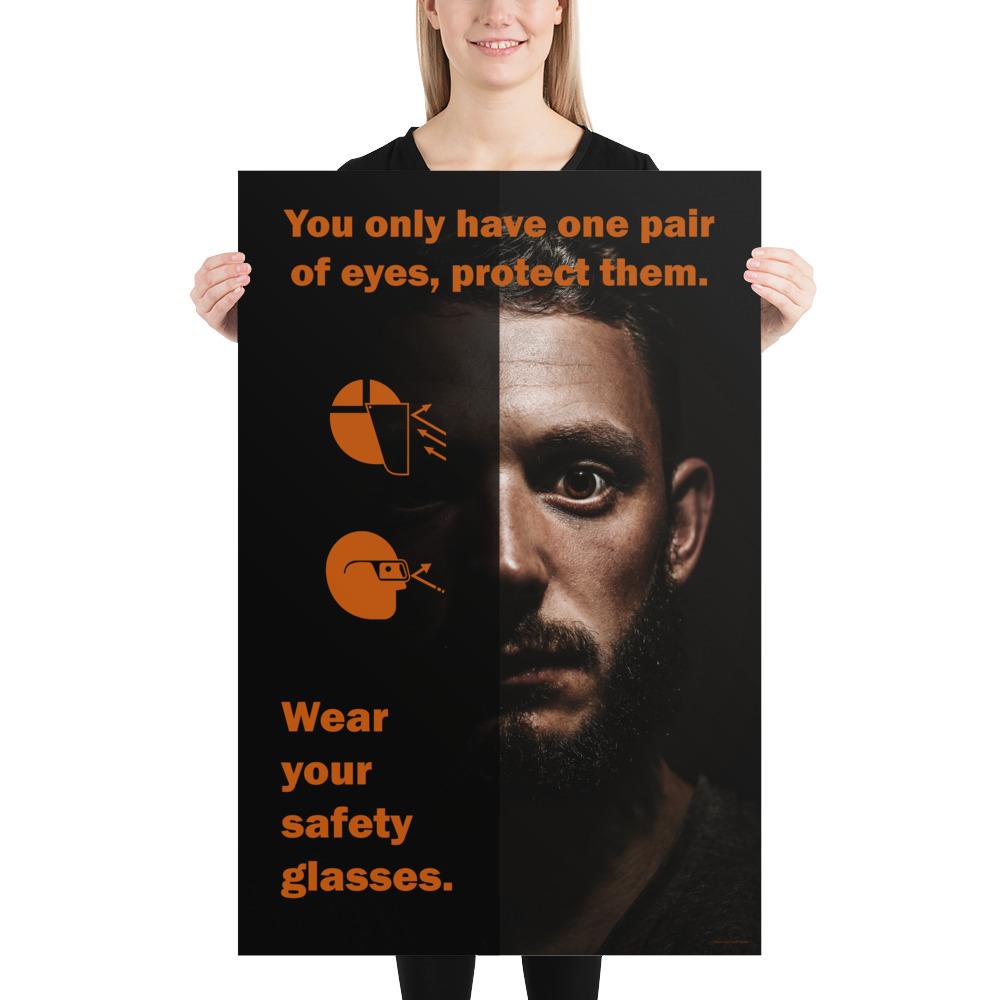Workplace Eye Safety Poster - Reinforcing Protection and Vigilance ...
