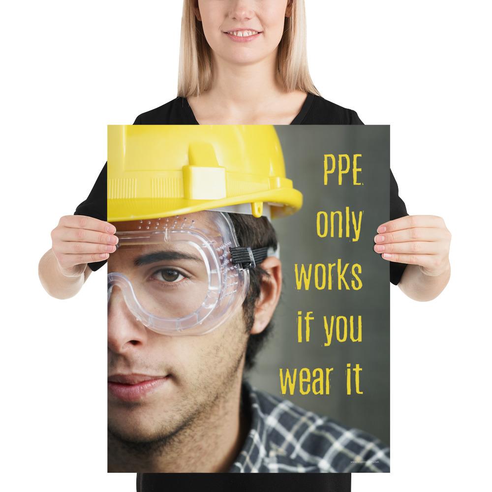 Eye Safety Poster - PPE Workplace Reminder – Inspire Safety
