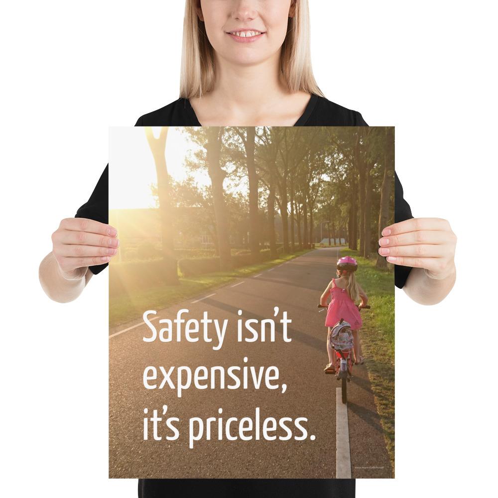 Workplace Safety Poster: Safety Isn't Expensive, It's Priceless ...