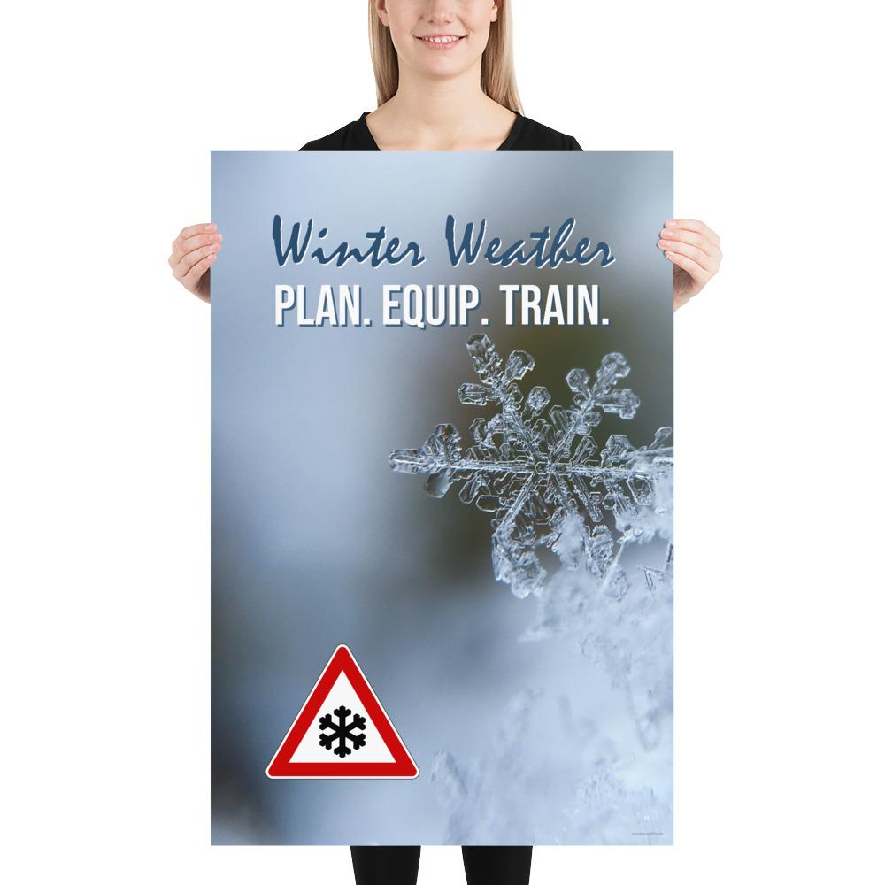 Winter-Ready Cold Stress Safety Poster for Workplaces – Inspire Safety