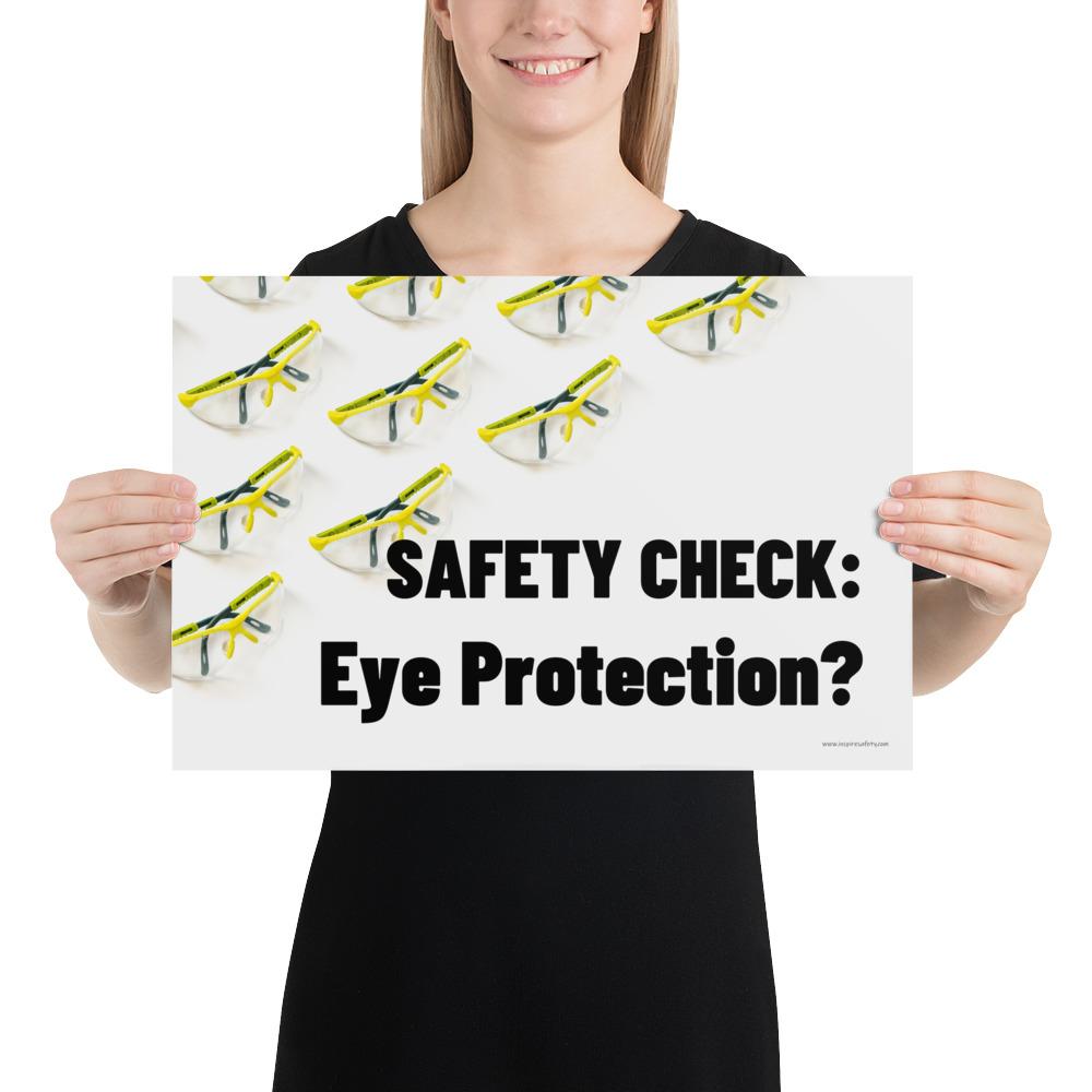 Eye Safety Poster: Promote Workplace Safety With A Powerful Visual Aid ...