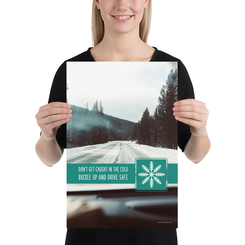 Stay Secure on Icy Drives with Our Cold Stress Safety Poster – Inspire ...