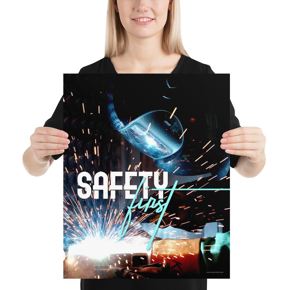 Welding Safety Poster - Bright Sparks, Brighter Safety Message ...
