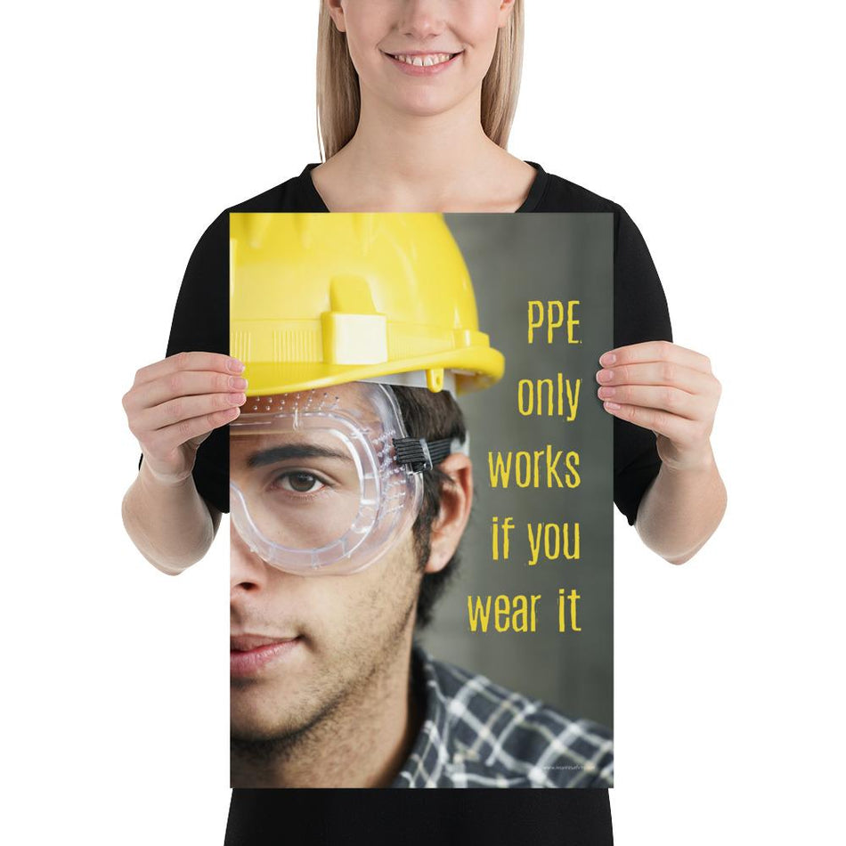 Eye Safety Poster - PPE Workplace Reminder – Inspire Safety