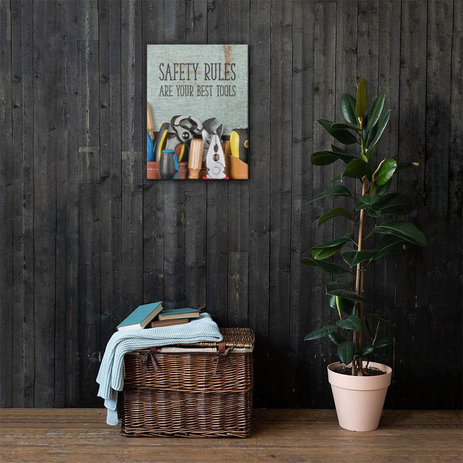 Construction Safety Poster: Rules for a Safe Workspace – Inspire Safety