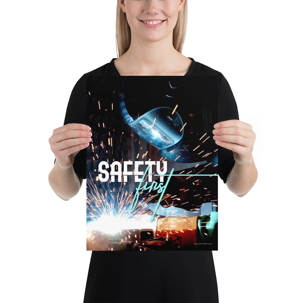 Welding Safety Poster - Bright Sparks, Brighter Safety Message ...