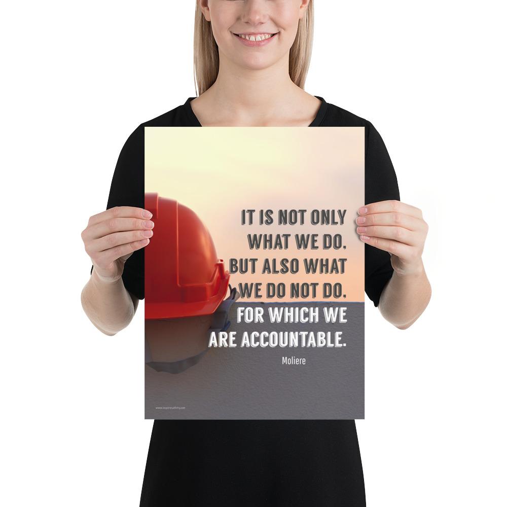 Inspire Accountability With This Workplace Safety Poster – Inspire Safety